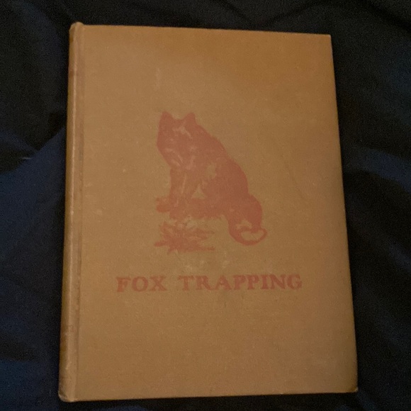Other | Antique 1934 Ar Harding Fox Trapping Book | Poshmark